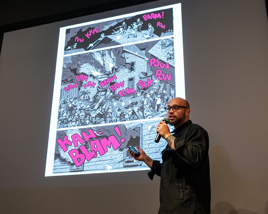 What a visiting comics artist teaches about art and persistence ...